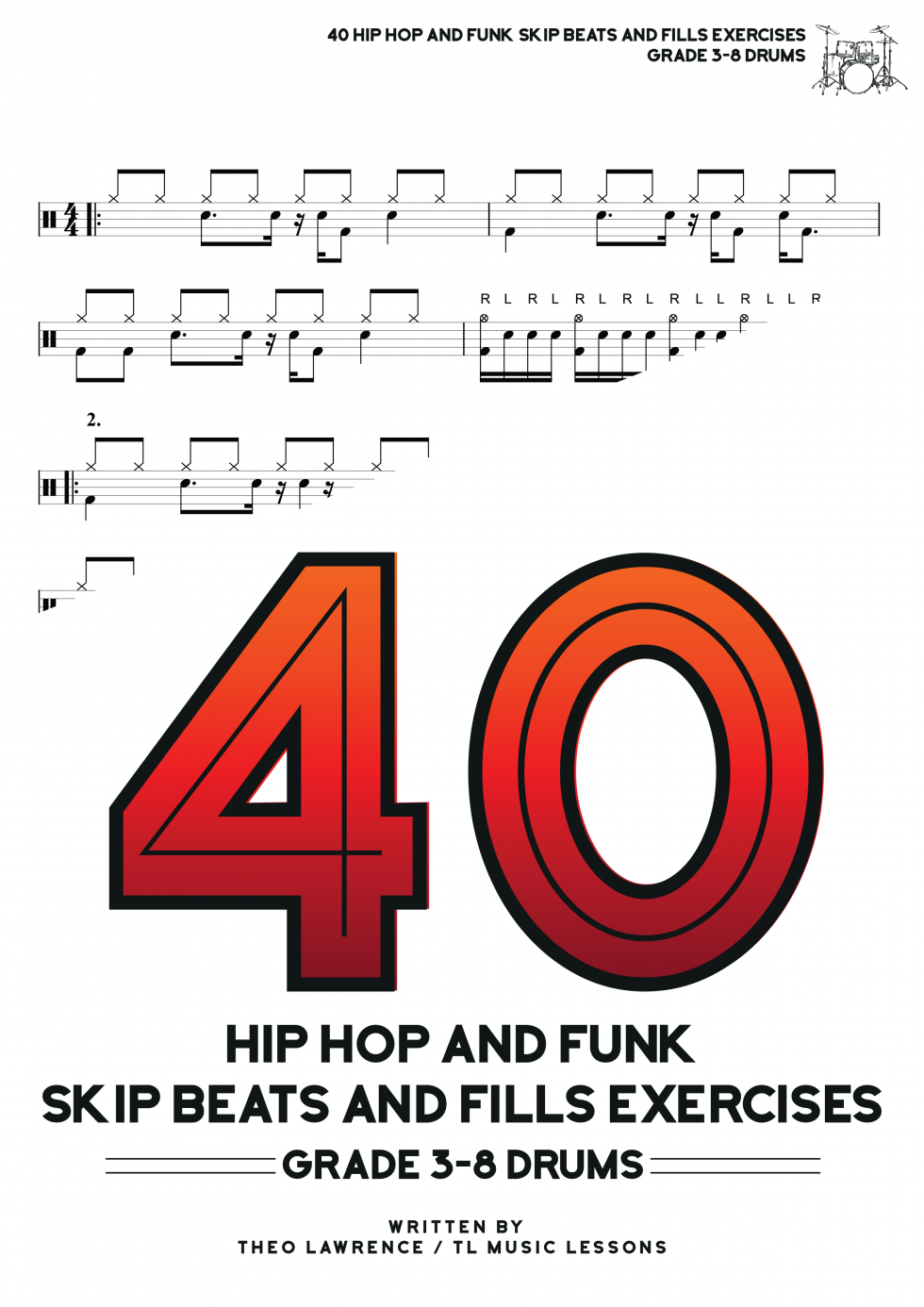40 Hip Hop and Funk Skip Beats and Fills Exercises ebook – Grades 3-8 ...